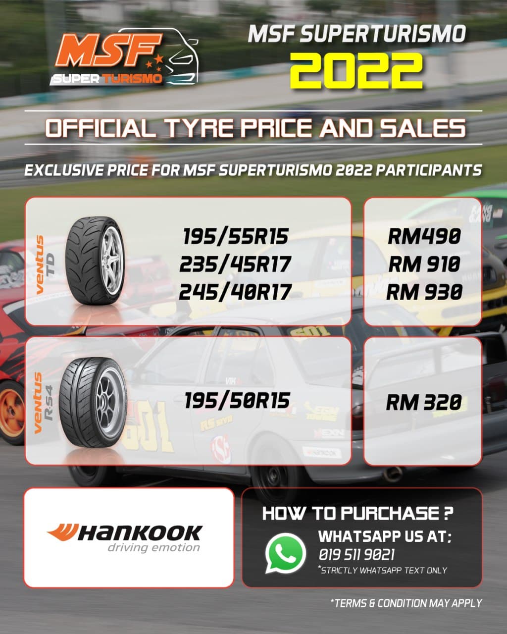 MSF SuperTurismo Control Tyres – MSF Racing Series